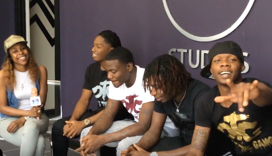 OTG Gang Land Rips the Art of Radio Stage! | Hot 107.9 - Hot Spot ATL