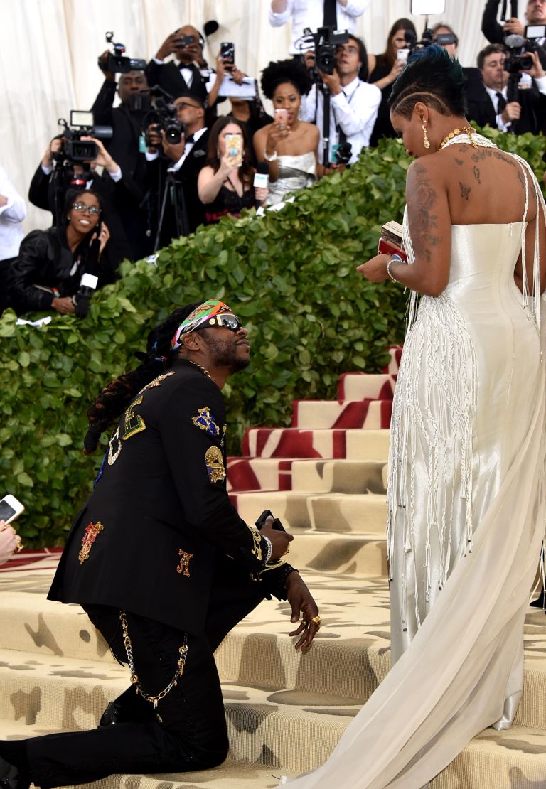 2 Chainz Proposes To Girlfriend Kesha Ward On Met Gala Red Carpet